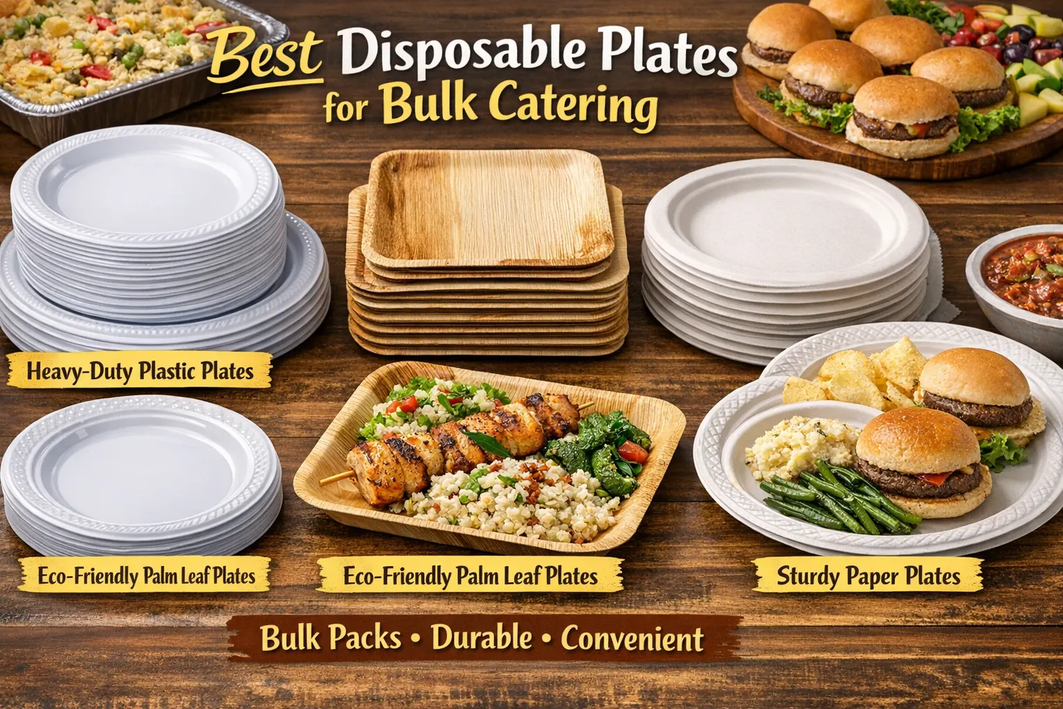 Best Disposable Plates for Bulk Catering - Fomex India